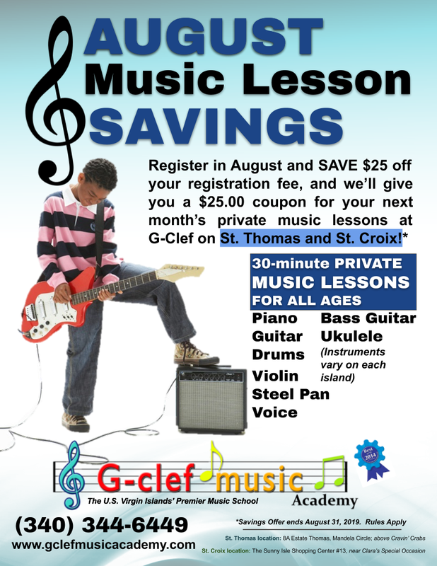 G-Clef Music Academy | St Thomas, U.S. Virgin Islands